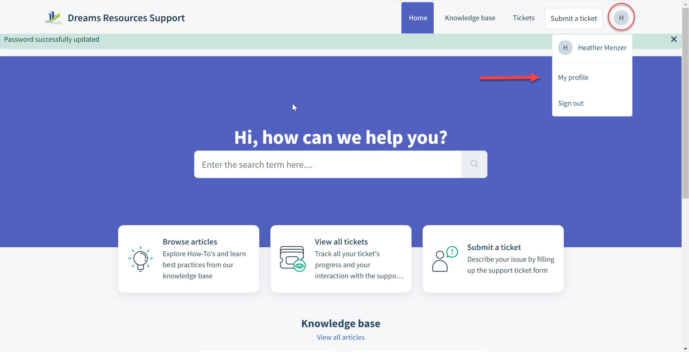 Log In and Password Reset - DREAMS Support Center Account : DREAMS ...